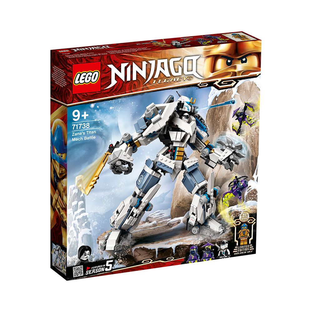 Ringo Leker - LEGO Ninjago 71738 - Zanes Titanrobotkamp