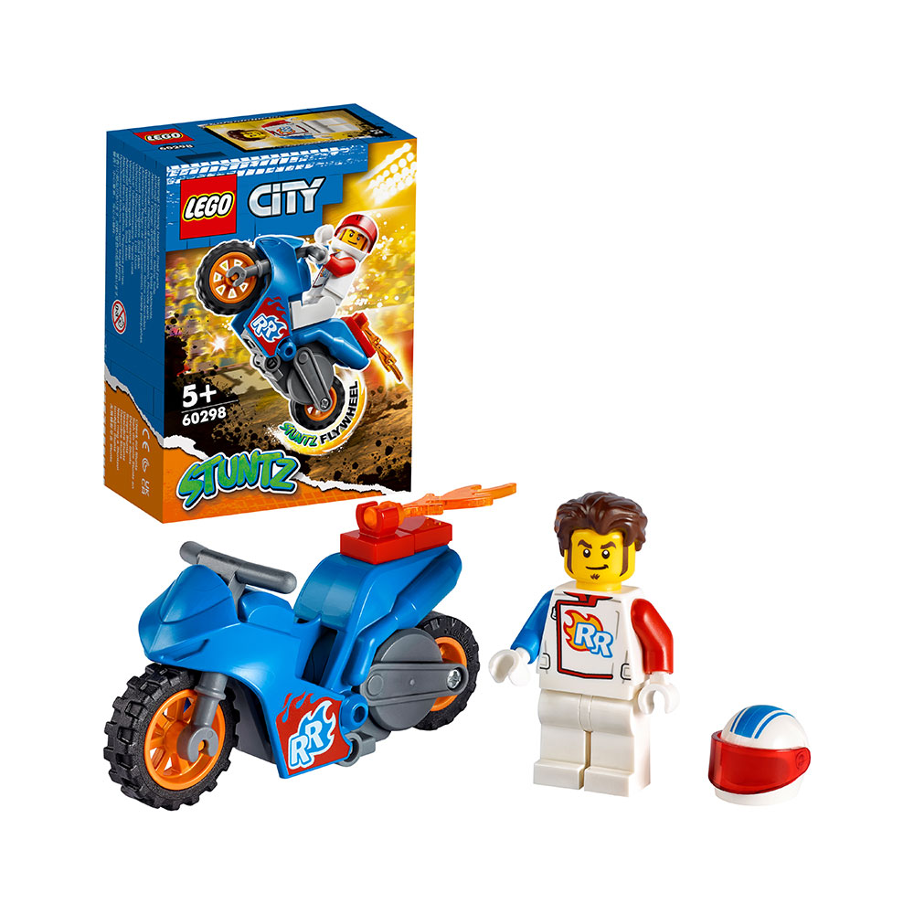 Ringo Leker - LEGO City 60298 - Stuntmotorsykkel som hopper