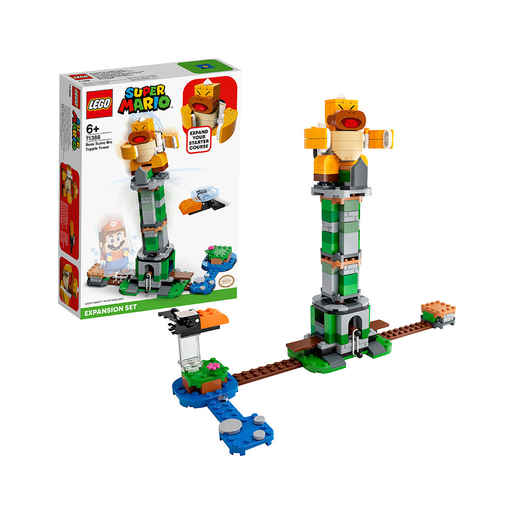 Ringo Leker - LEGO Super Mario 71388 - Ekstrabanesett boss sumo bro og ...