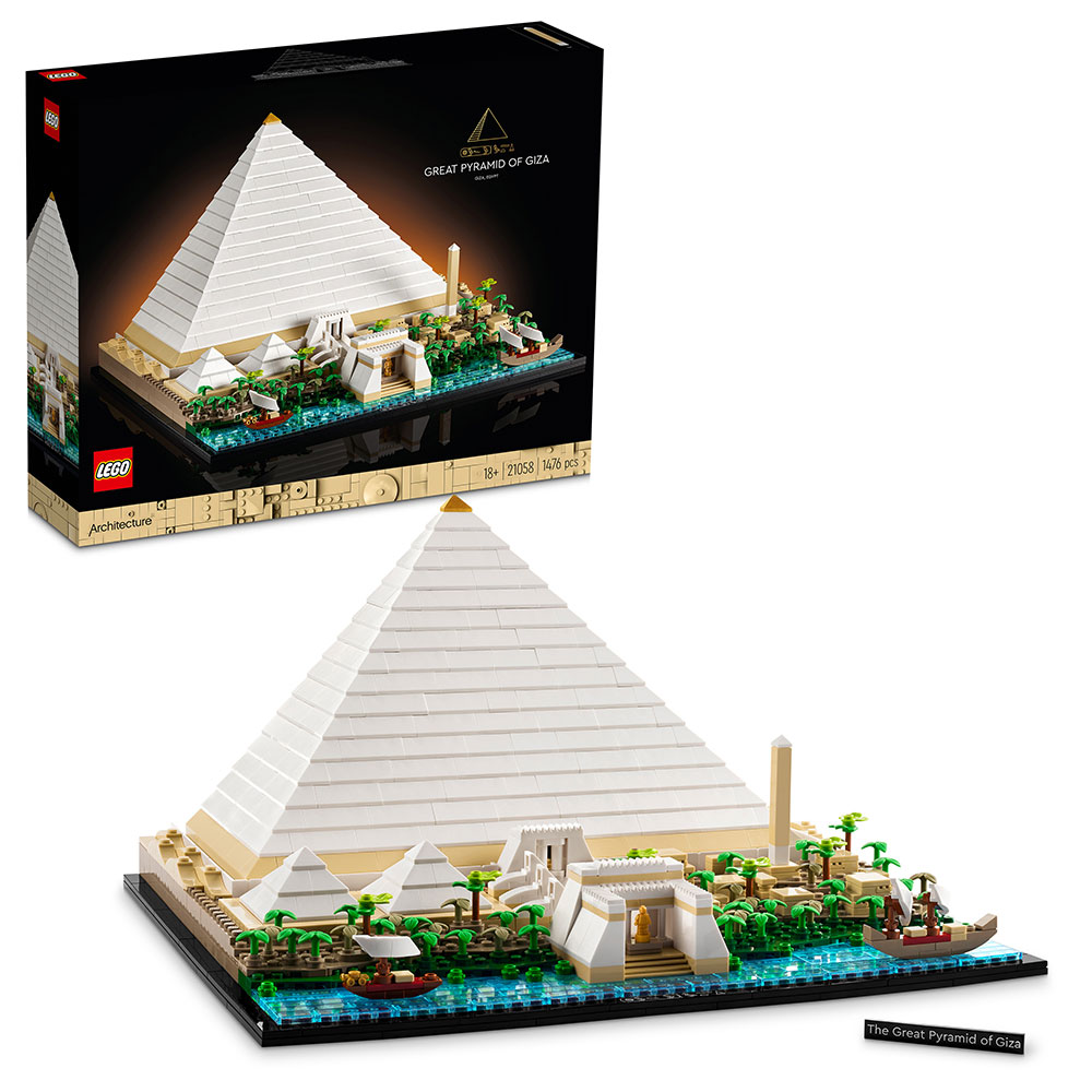 Ringo Leker - LEGO Architecture 21058 - Den Store Pyramiden i Giza