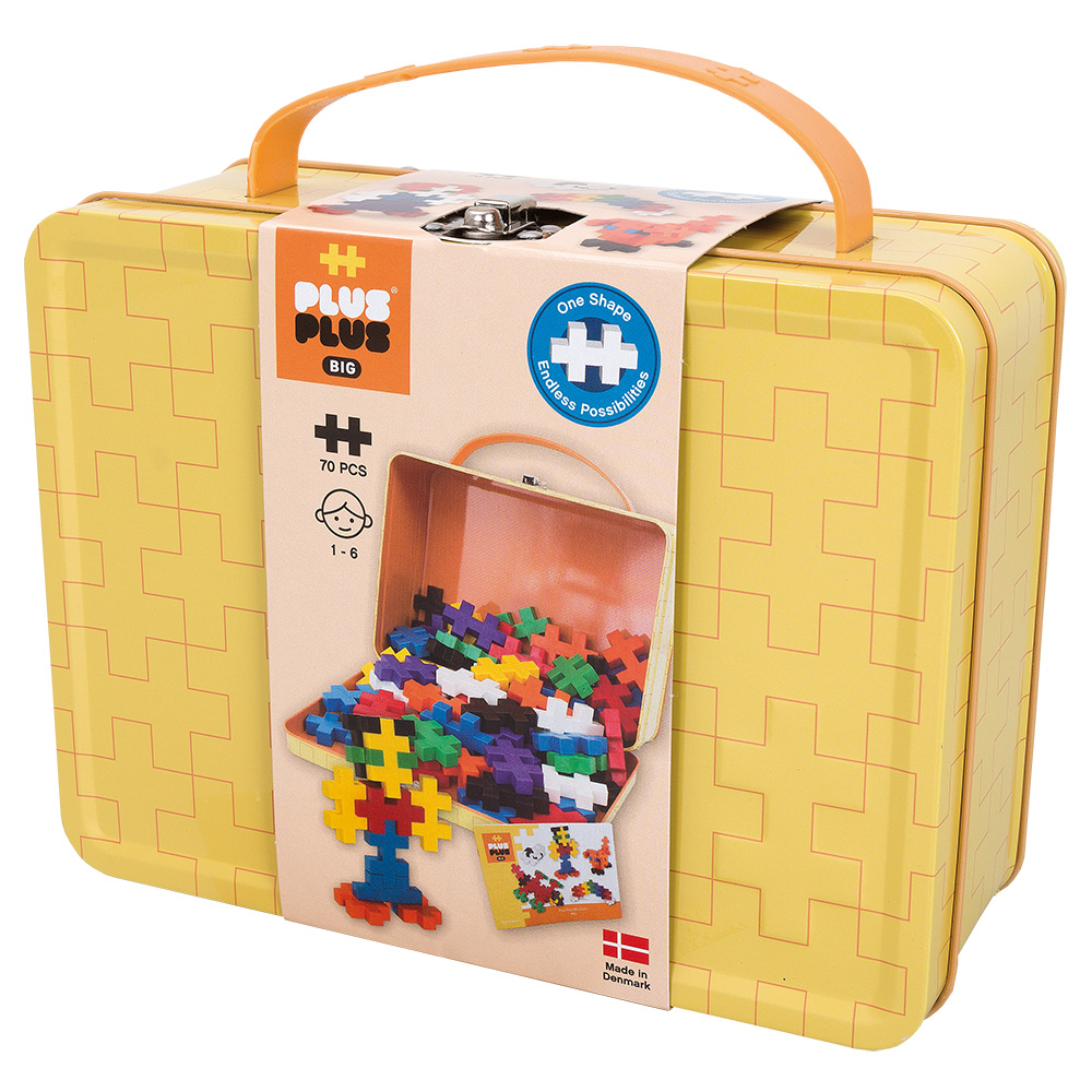 Ringo Leker - Vitenskap og Byggesett - Plus-Plus Big Metal Suitcase