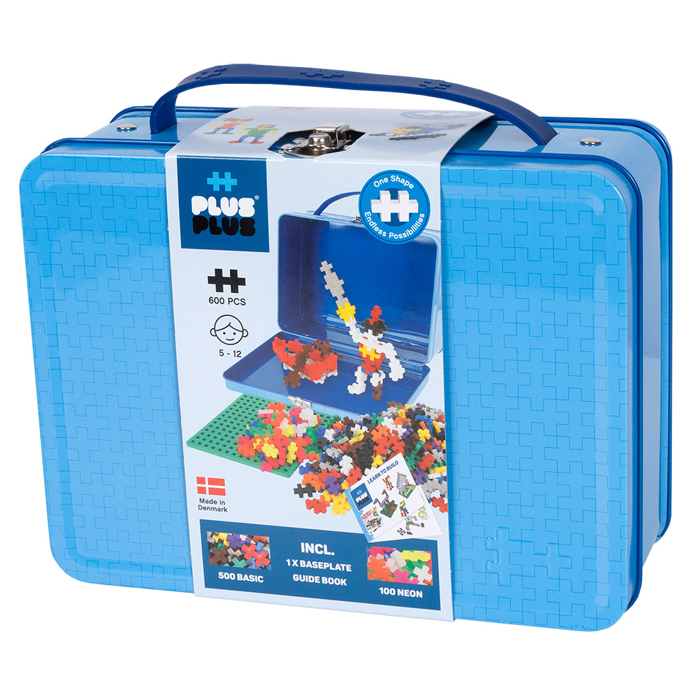 Ringo Leker - Vitenskap og Byggesett - Plus-Plus Suitcase Basic Metal