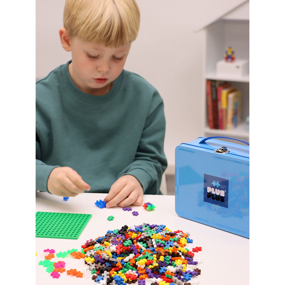 Ringo Leker - Vitenskap og Byggesett - Plus-Plus Suitcase Basic Metal