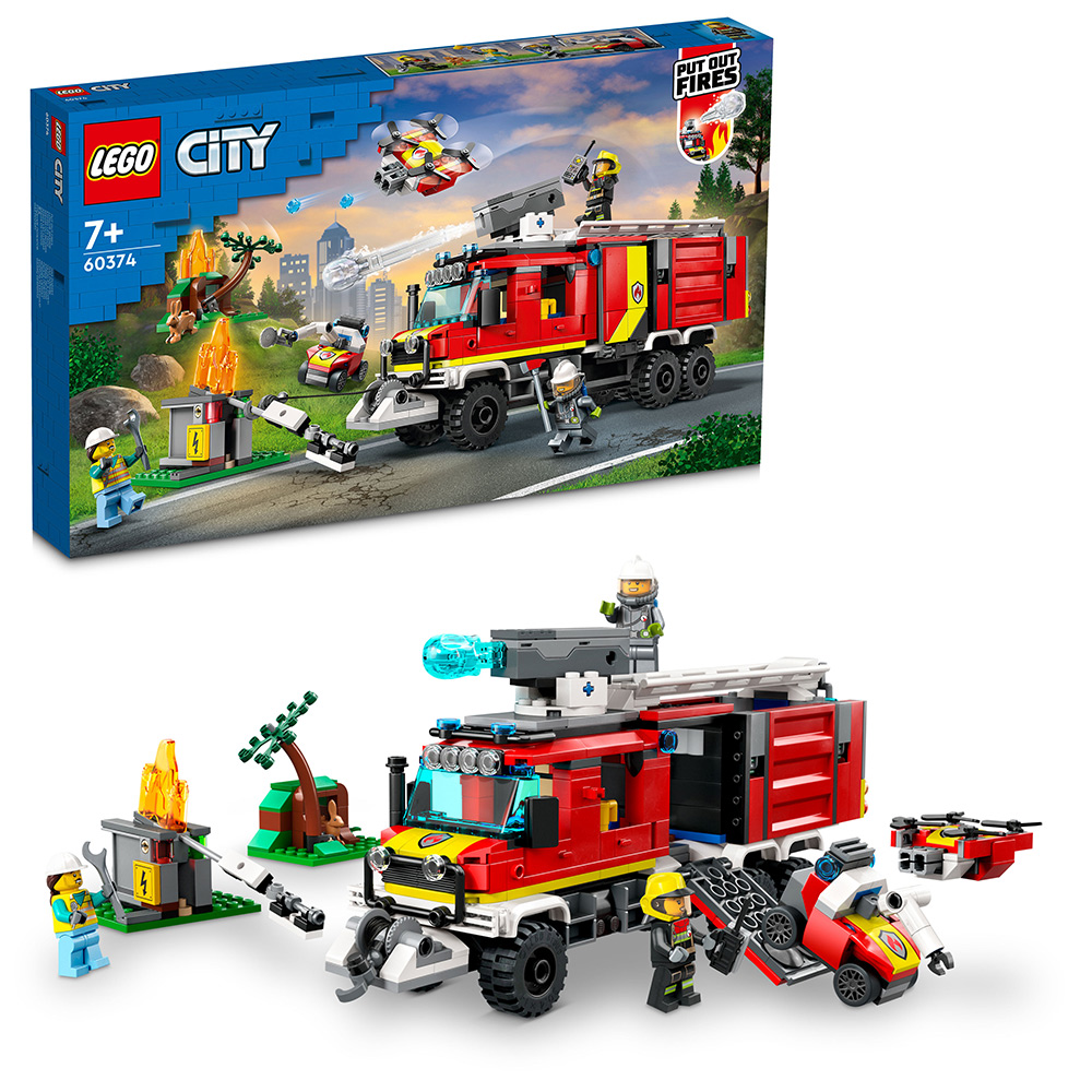 Ringo Leker - LEGO City 60374 - Brannvesenets kommandobil