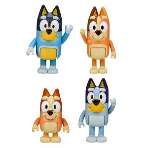 Ringo Leker - Figurer og Dyr - Bluey Figur 4pk