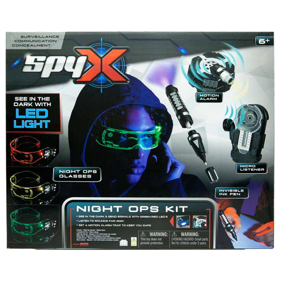 Spy-X Night Ops mission set