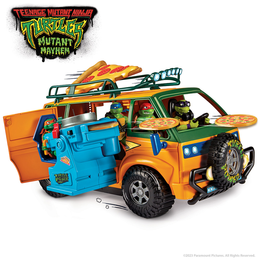 TMNT Mayhem pixxa delivery van - Actionfigurer