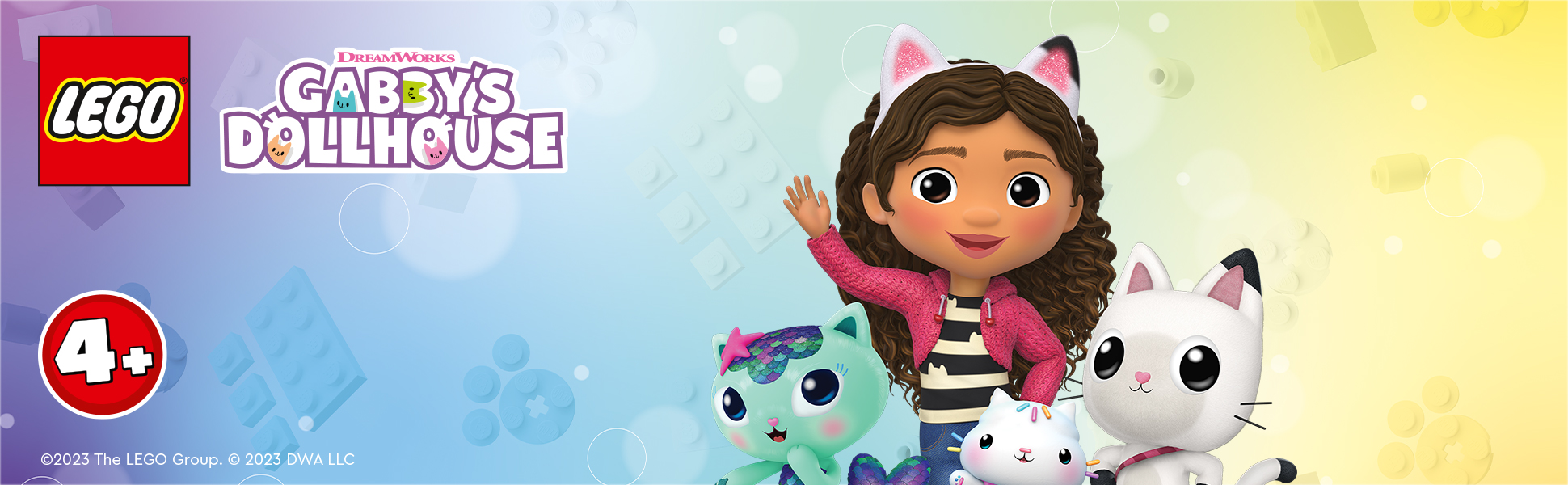 LEGO Gabby's Dollhouse | Lek med de kjente karakterene fra serien