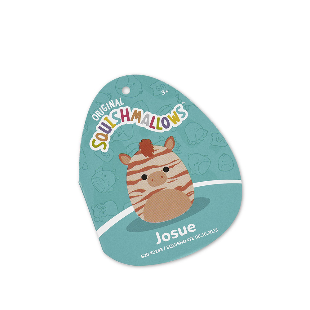 SQUISHMALLOWS 50 CM P18 JOSUE ZEBRA. - Ringo.no