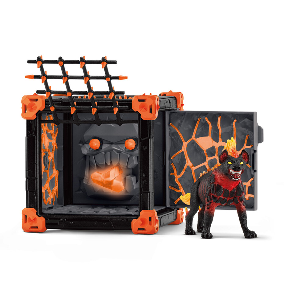 SCHLEICH BATTLECAVE LAVA HYENA. - Ringo.no