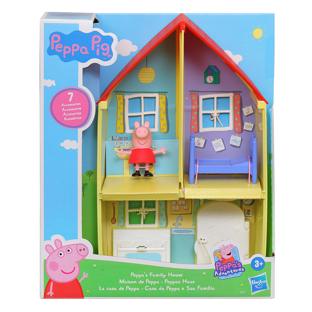 PEPPA PIG PEPPA'S FAMILY HOUSE PLAYSET. - Ringo.no