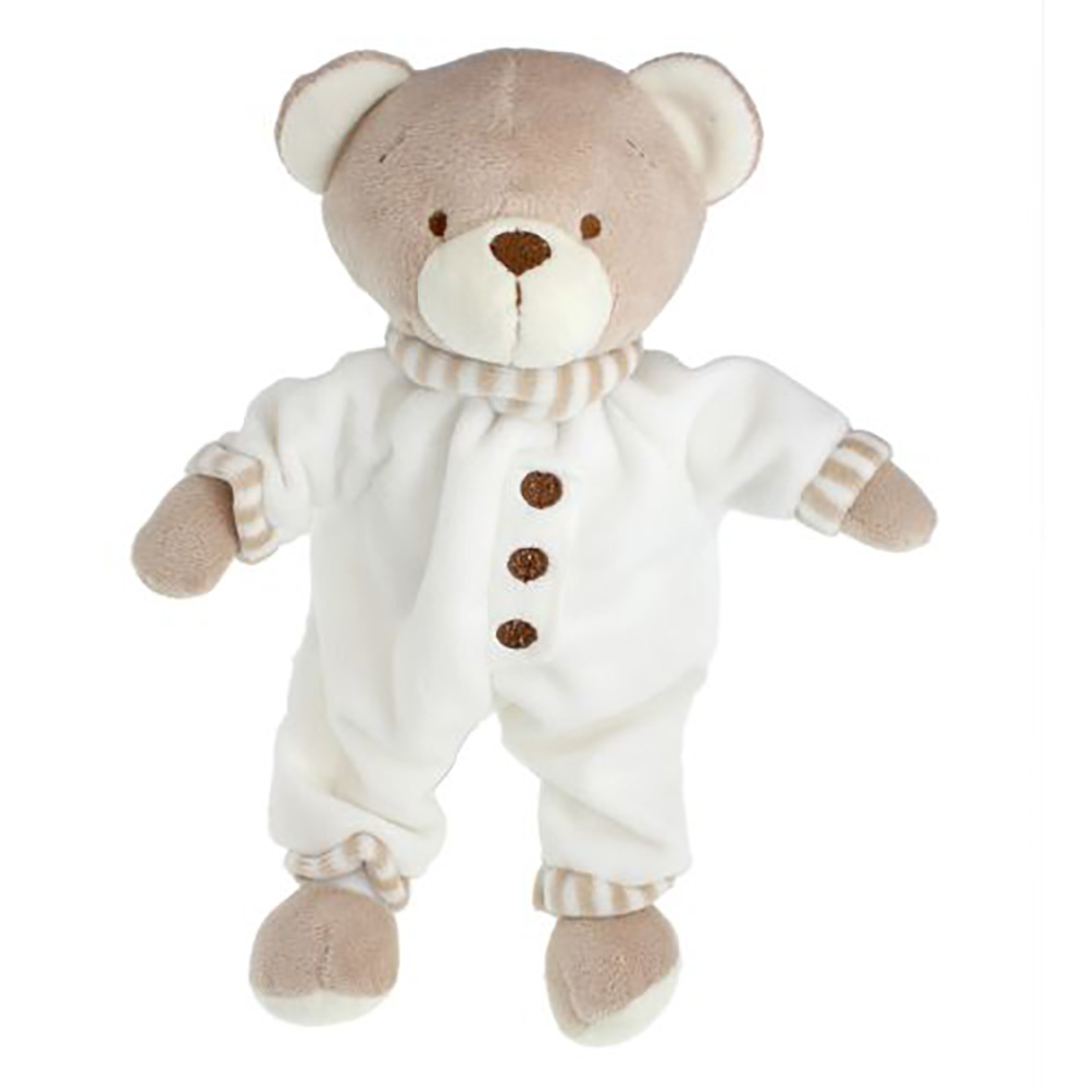 BAMSE 25 CM M/PYSJ KREM TINKA BABY. - Ringo.no