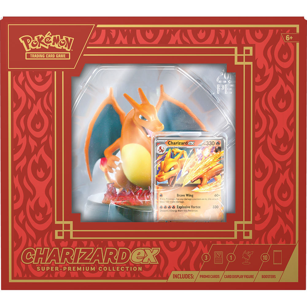 POKEMON SUPER PREMIUM COLL BOX CHARIZARD - Ringo.no