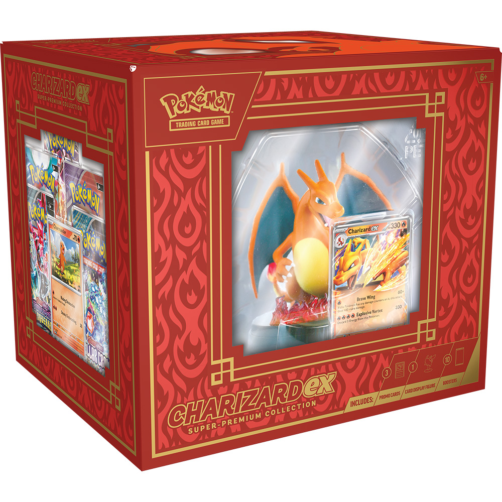 POKEMON SUPER PREMIUM COLL BOX CHARIZARD - Ringo.no