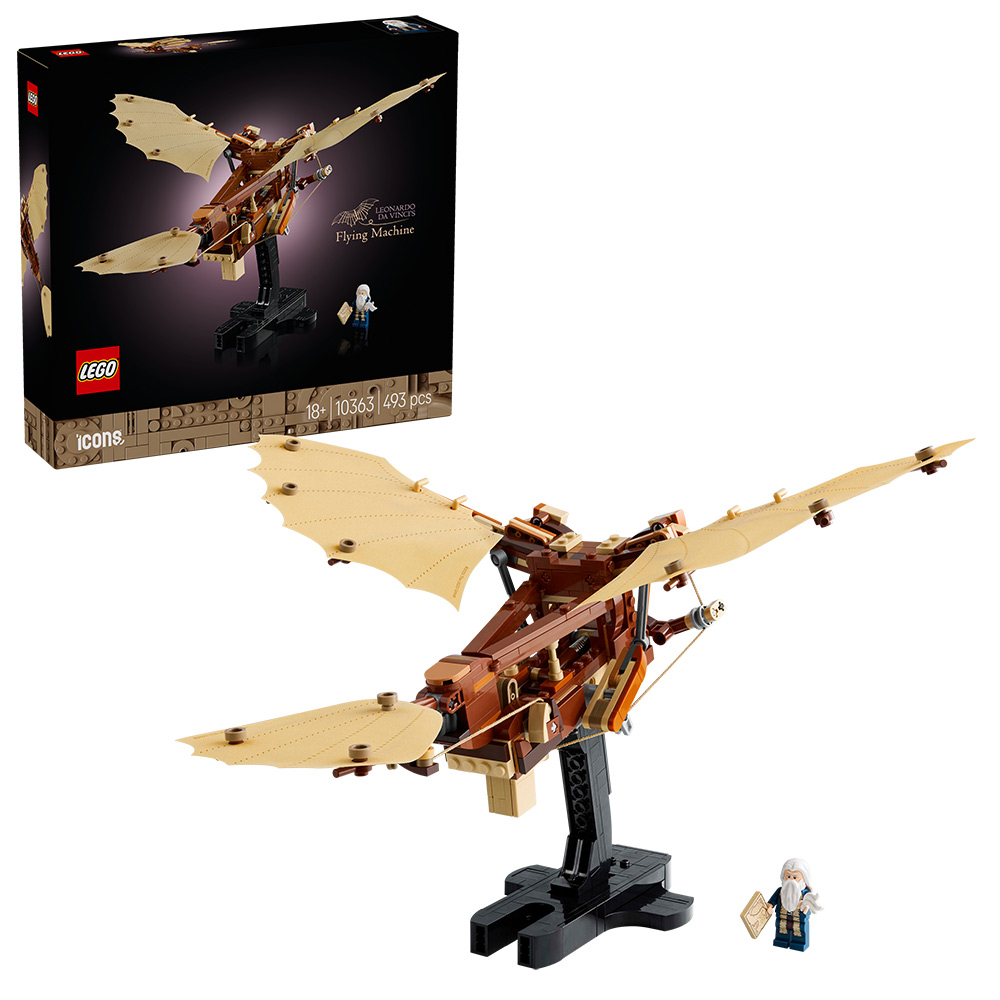 LEGO 10363 LEONARDO DA VINCIS FLYMASKIN - Ringo.no