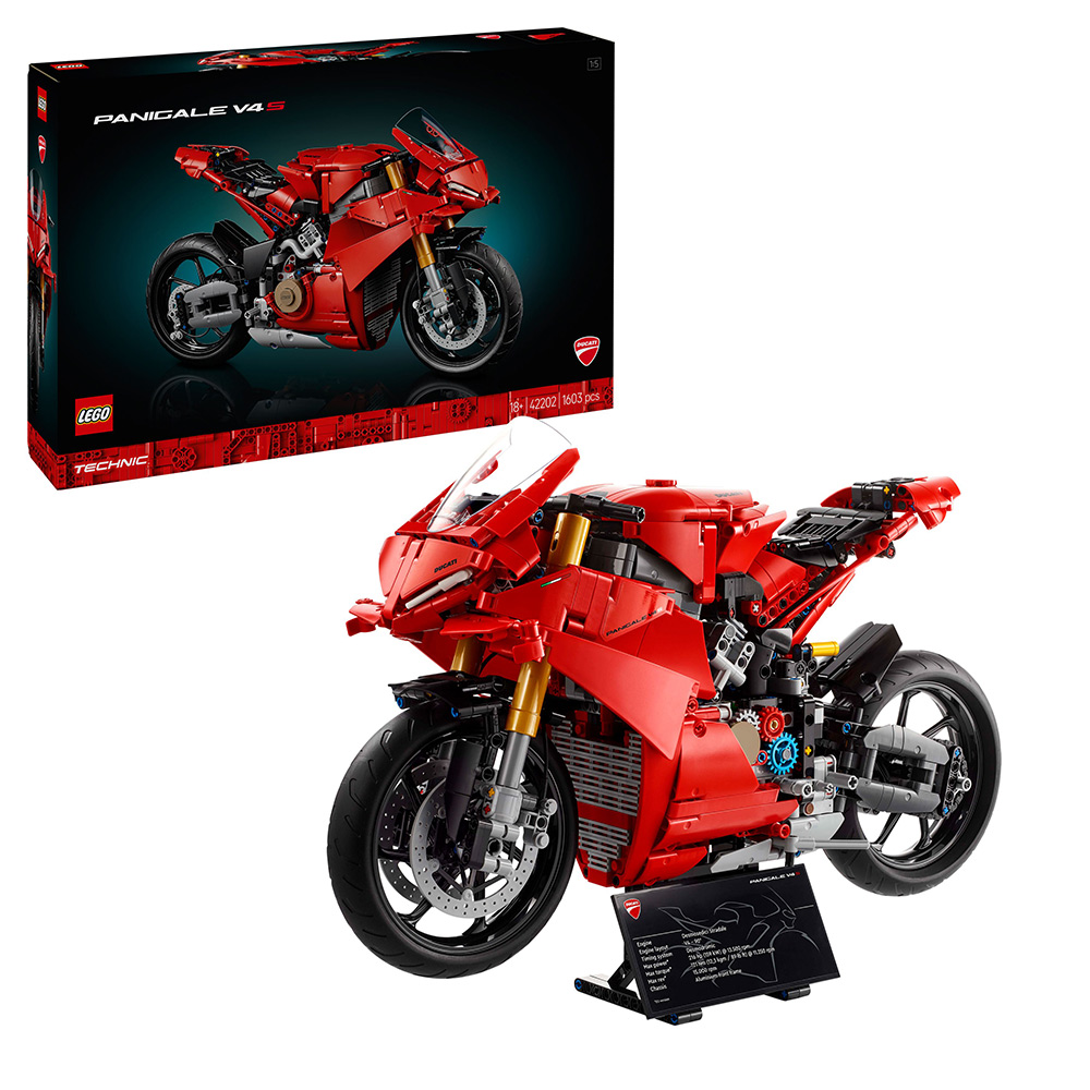 LEGO 42202 DUCATI PANIGALE V4 S MOTORSYK - Ringo.no
