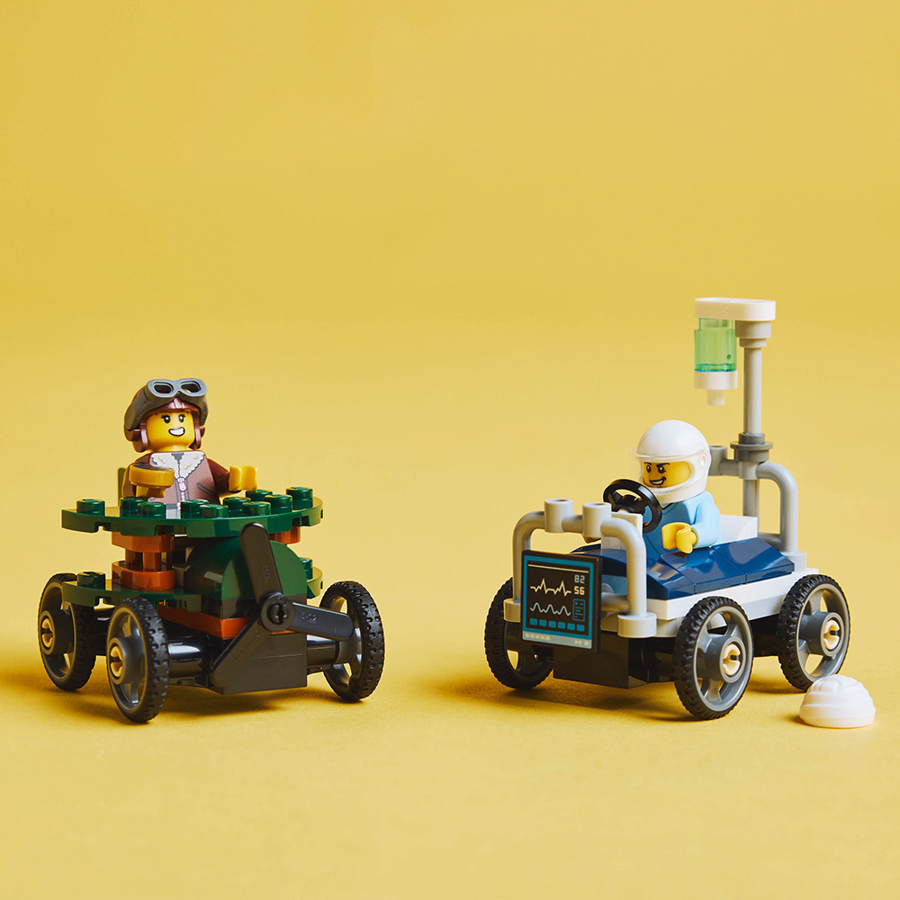 LEGO 60459 RACERBILPAKKE FLYBIL MOT SYKE - Ringo.no