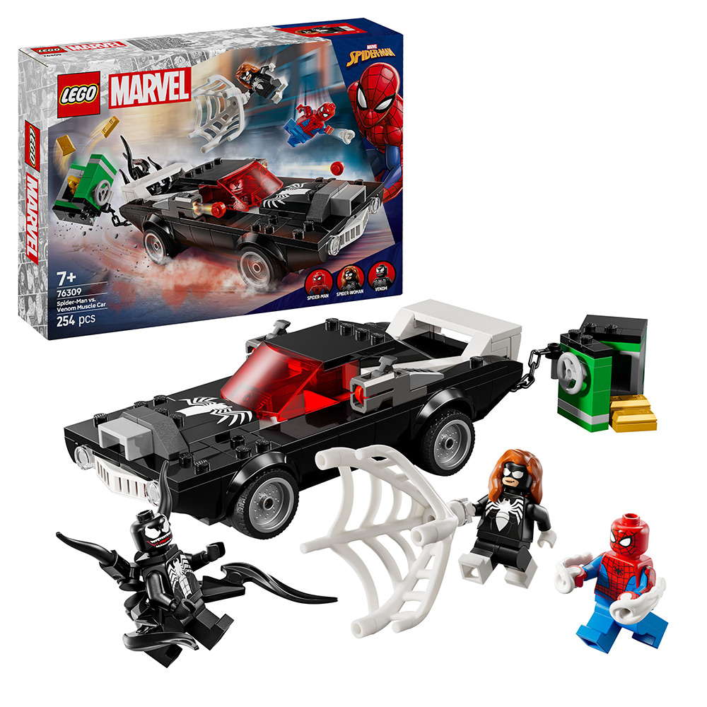 LEGO 76309 SPIDER-MAN MOT VENOM MED MUSK - Ringo.no