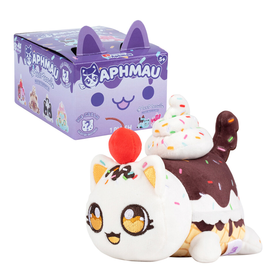 APHMAU MYSTERY PLUSH 15 CM ICE CREAM ASS - Ringo.no