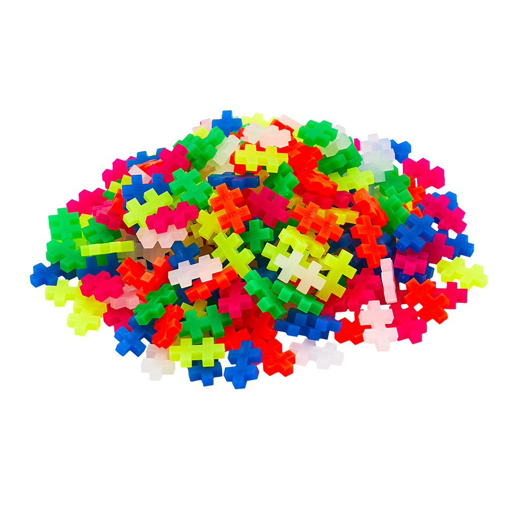 PLUS-PLUS NEON MIX / 240 PCS / TUBE - Ringo.no