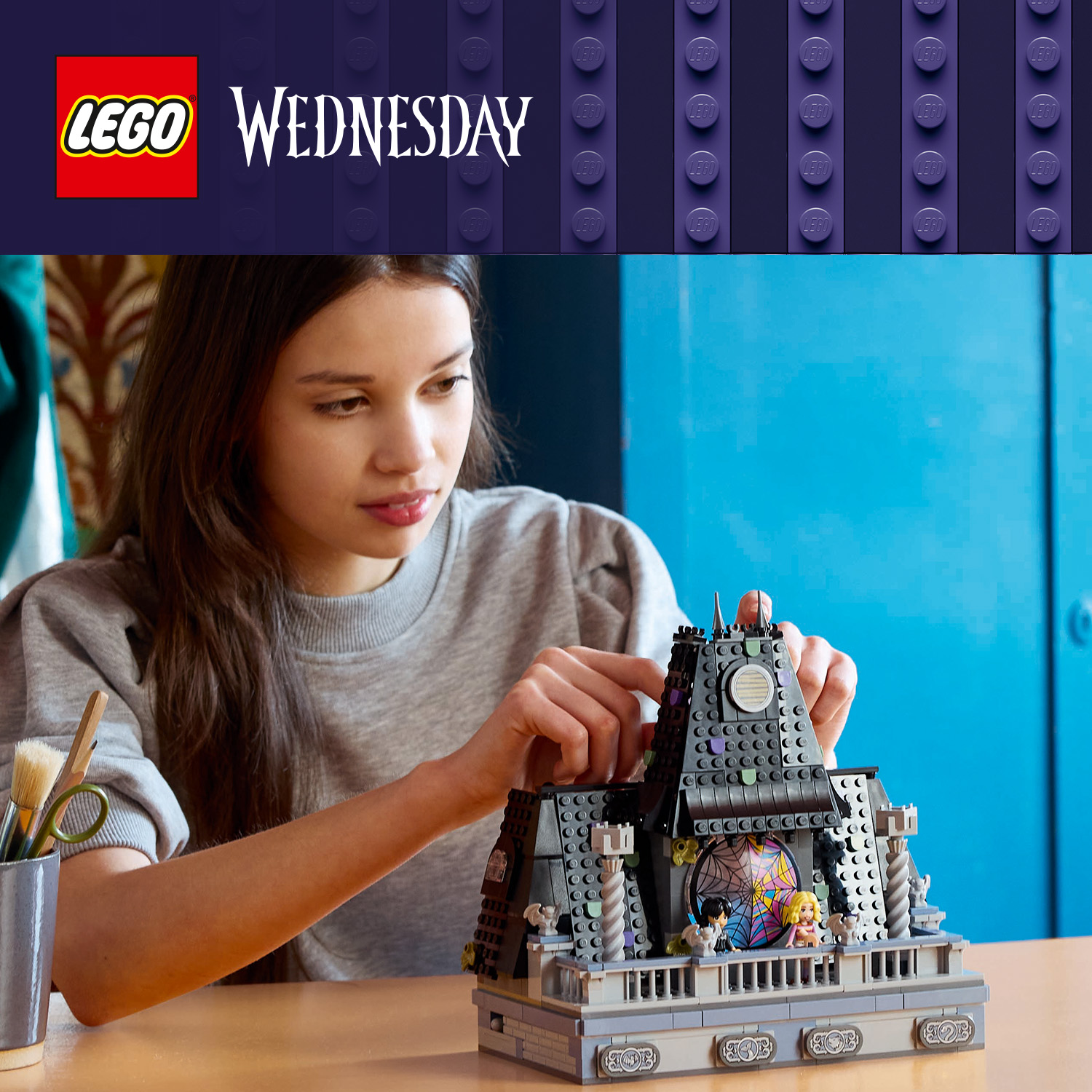 Oppdag LEGO Wednesday – Mystikk og Magi i LEGO-form