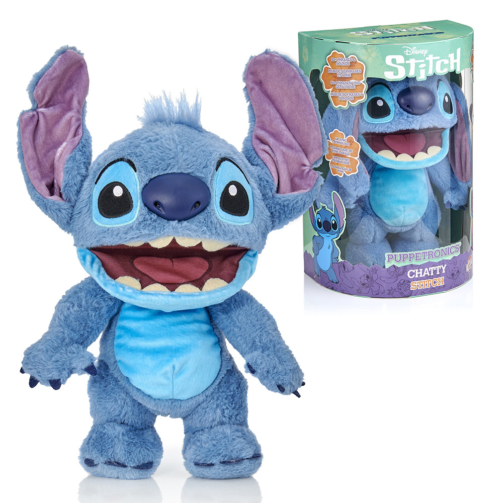 CHATTY DISNEY STITCH INTERACTIVE PLUSH. - Ringo.no