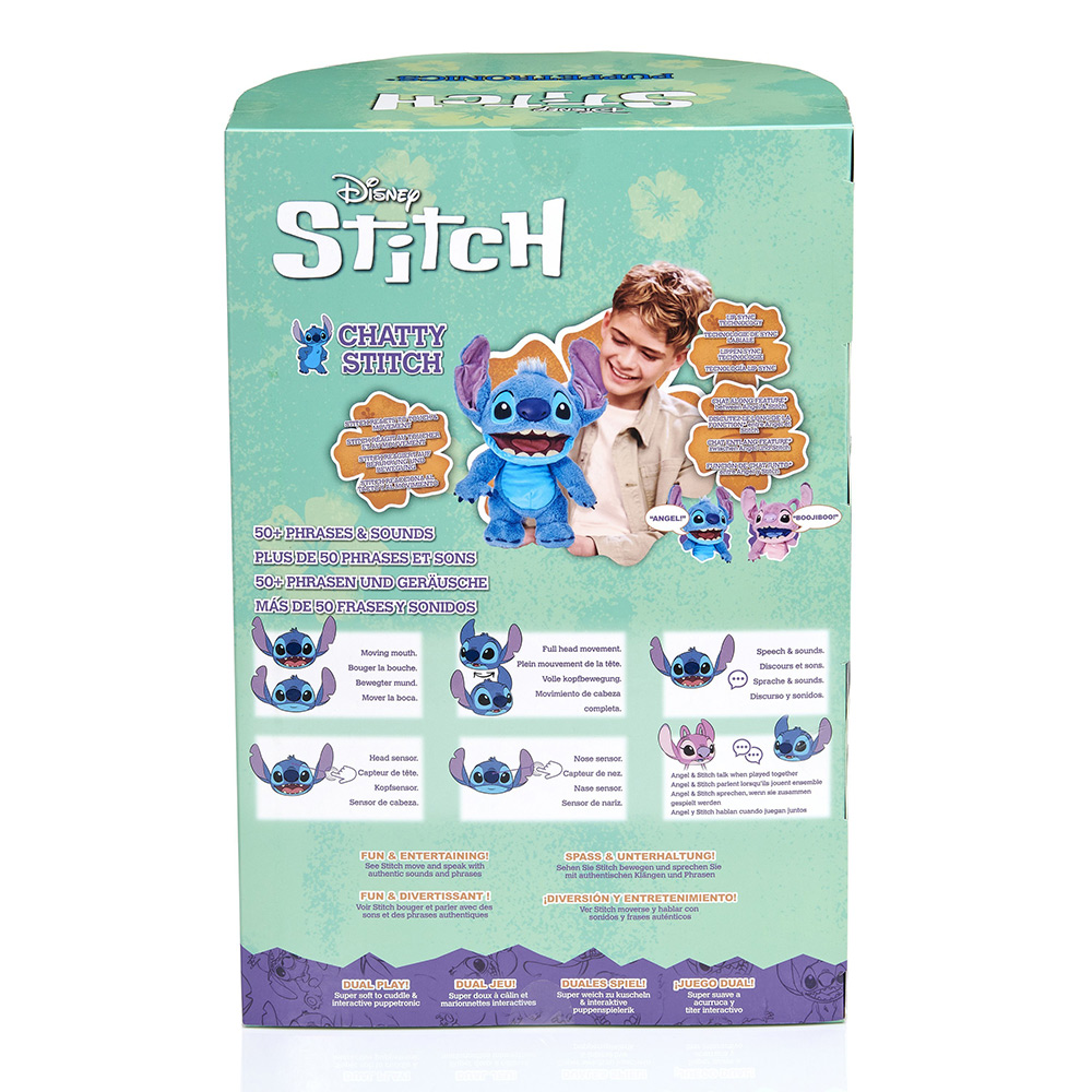 CHATTY DISNEY STITCH INTERACTIVE PLUSH. - Ringo.no