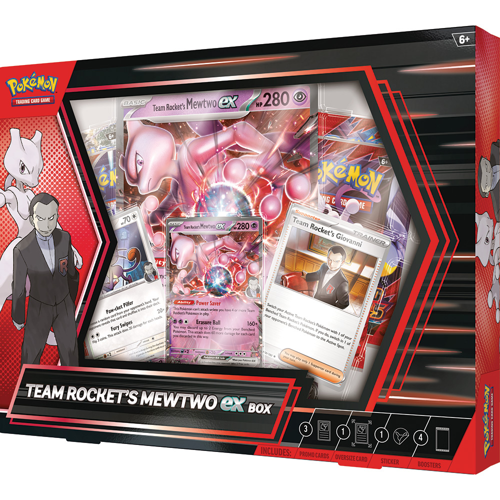 POKEMON EX BOX TEAM ROCKET'S MEWTWO - Ringo.no