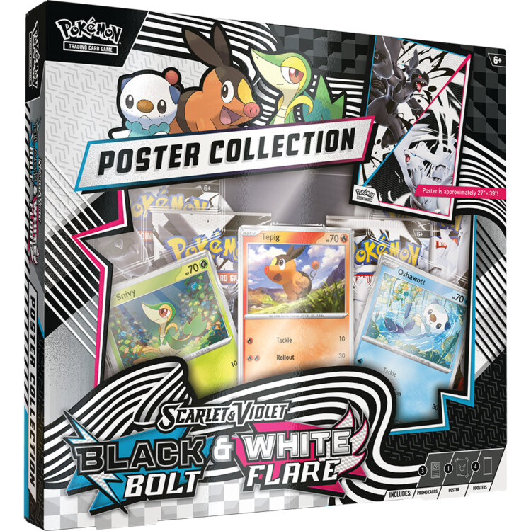 POKEMON POSTER COLLECTION SV10.5 BLACK B - Ringo.no