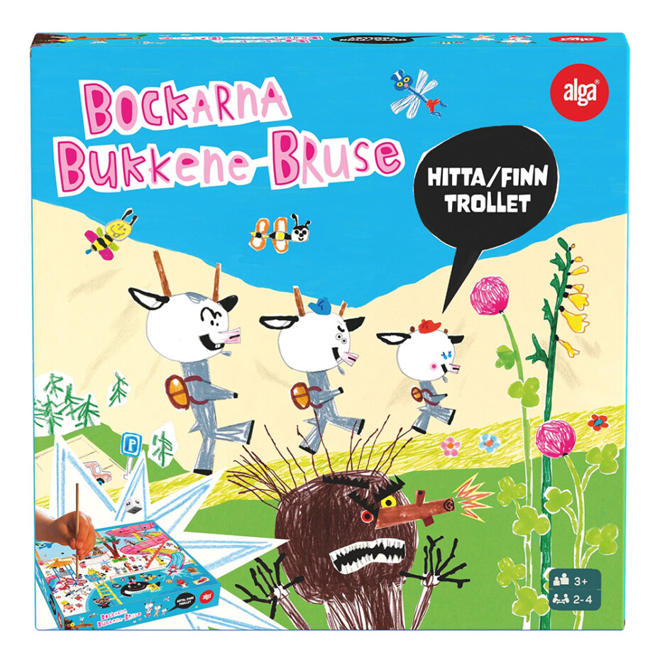 FINNE TROLLET (BOCKARNA BRUSE). - Ringo.no