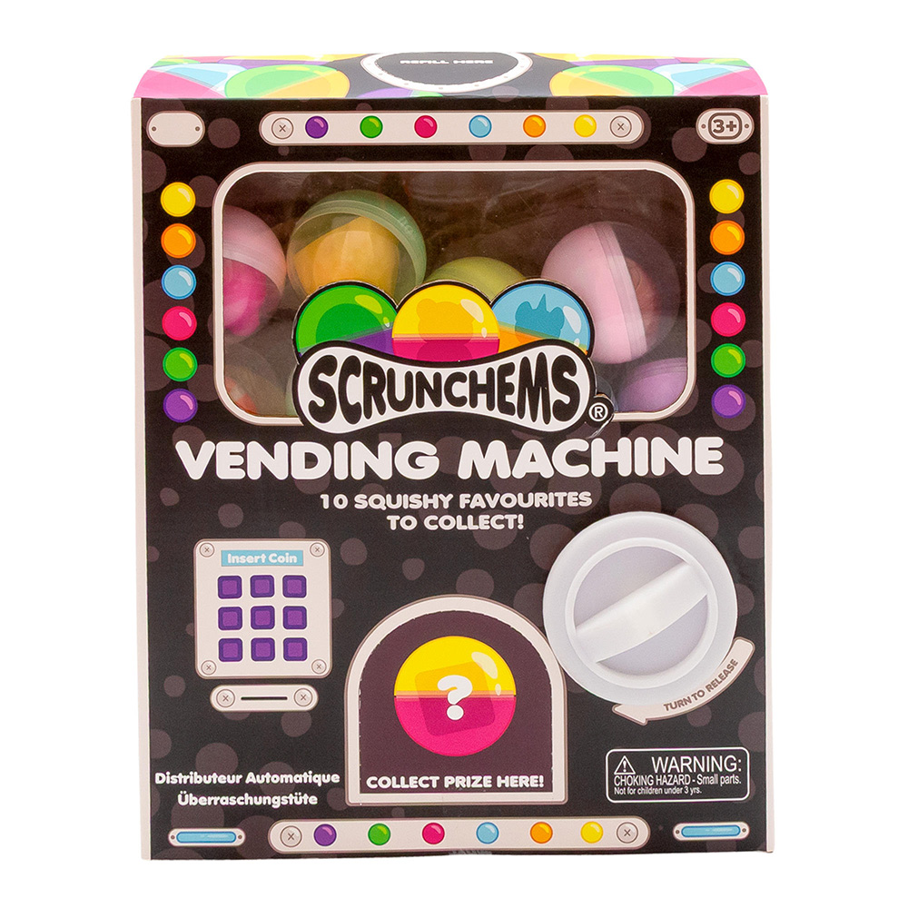 SCRUNCHEMS VENDING MACHINE (10PCS). - Ringo.no