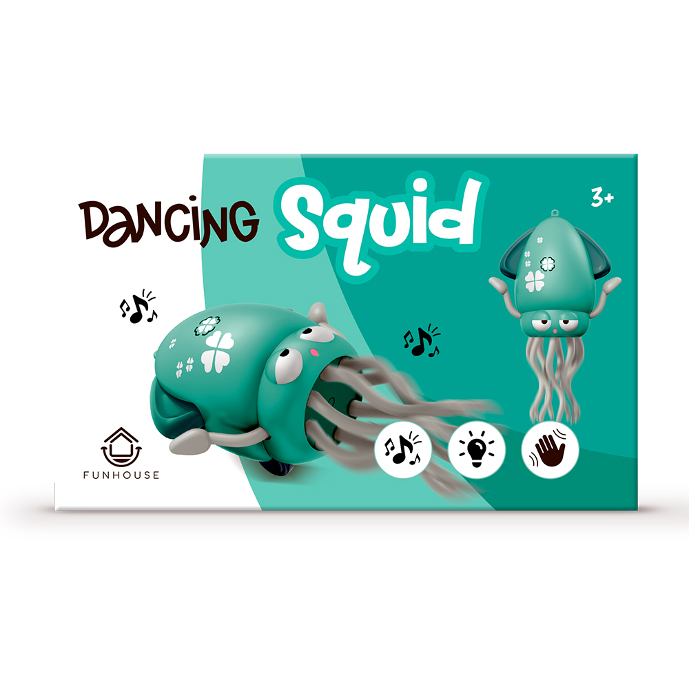 DANCING SQUID GRØNN. - Ringo.no
