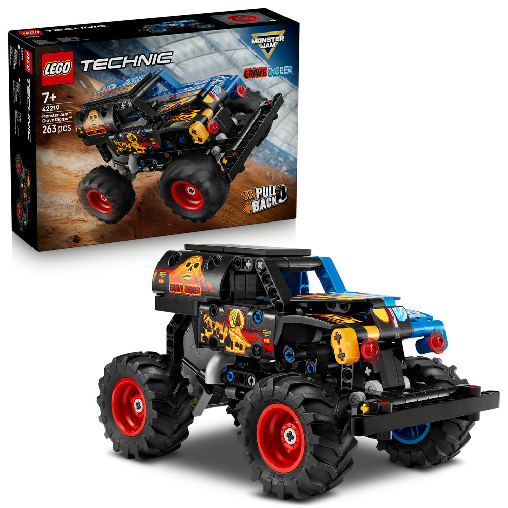 LEGO 42219 MONSTER JAM GRAVE DIGGER ILD. - Ringo.no