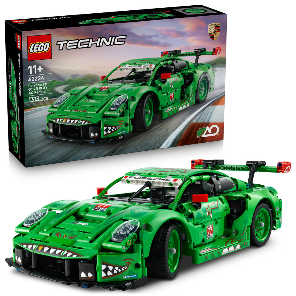LEGO 42224 PORSCHE 911 GT3 R REXY AO RA. - Ringo.no